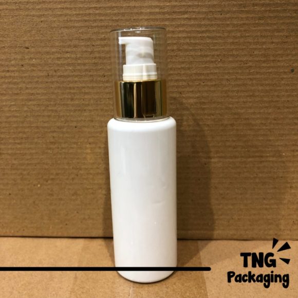Botol Pump RF Tutup Gold - 100ml - TNG Packaging : Kemasan skincare ...