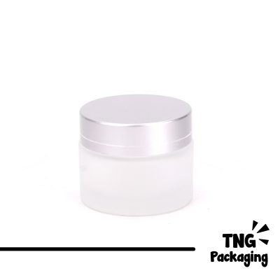 Pot Cream Kaca Frosted - 30ml - TNG Packaging : Kemasan skincare, Wadah ...