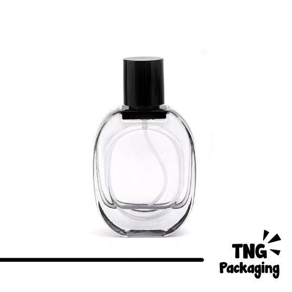 Botol Parfum Kaca Spray Hitam - 30ml - TNG Packaging : Kemasan skincare ...