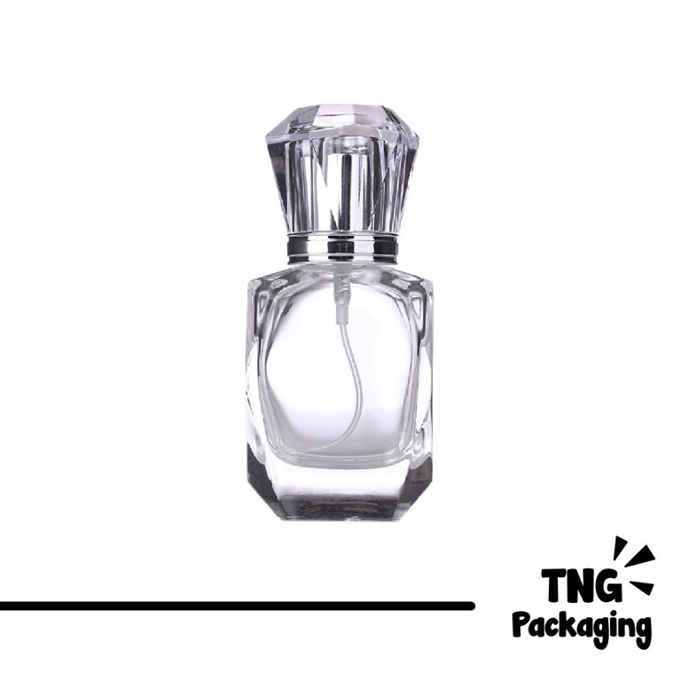 Botol Parfum Kaca Kristal - 30ml - TNG Packaging