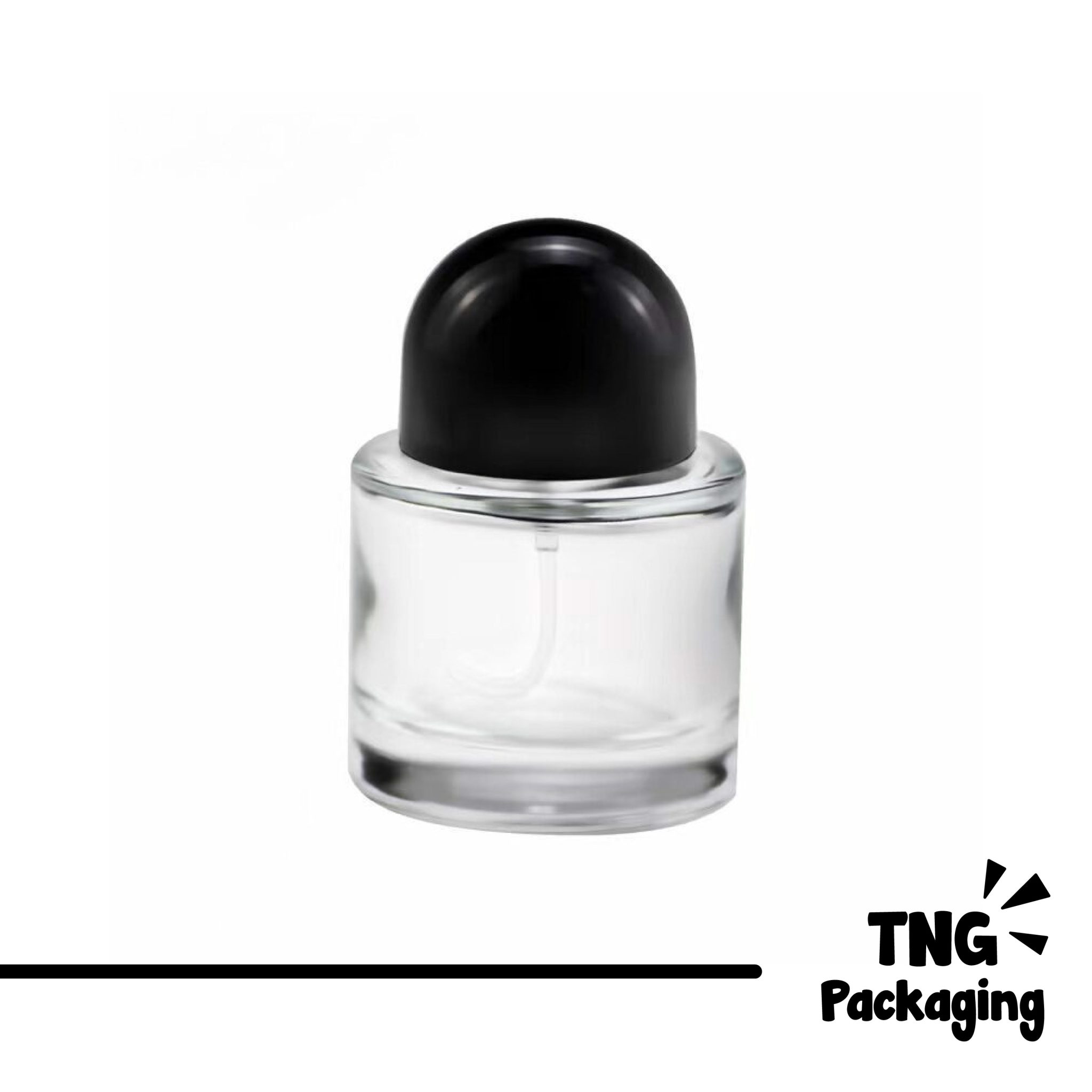 Botol Parfum Kaca Tutup Bulat - 50ml - TNG Packaging : Kemasan skincare ...