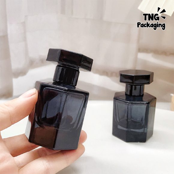 Botol Parfum Kaca Hitam - 30ml - TNG Packaging : Kemasan skincare ...