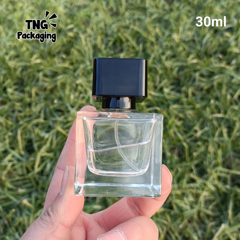 Botol Parfum Kaca Tutup Hitam - 30ml 50ml - TNG Packaging : Kemasan ...