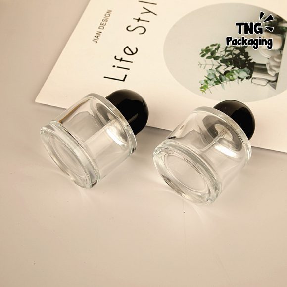 Botol Parfum Kaca Tutup Bulat - 50ml - TNG Packaging : Kemasan skincare ...