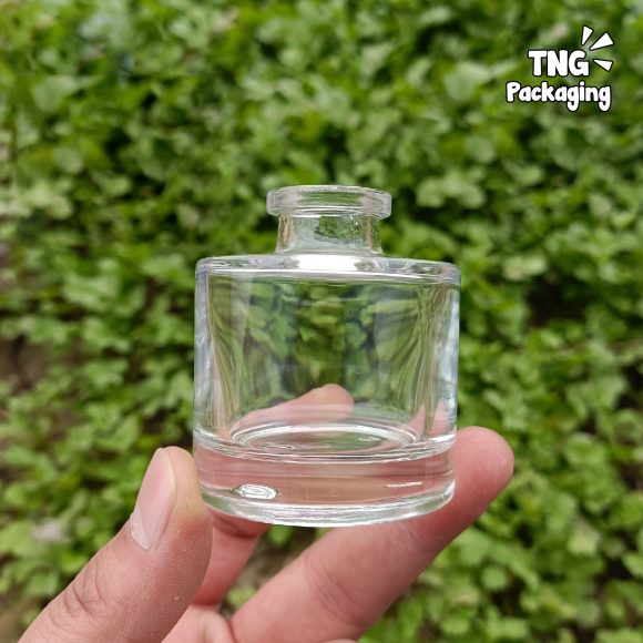 Botol Kaca Tutup Kayu - 50ml - TNG Packaging : Kemasan skincare, Wadah ...