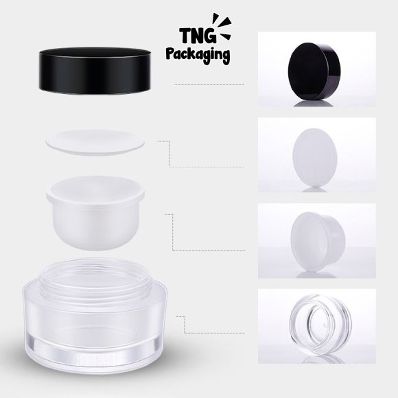 Pot Cream Acrylic - 50gr - TNG Packaging : Kemasan skincare, Wadah ...