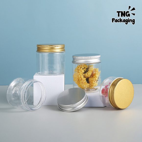 Jar Plastik Tutup Gold - 120ml - TNG Packaging : Kemasan skincare ...