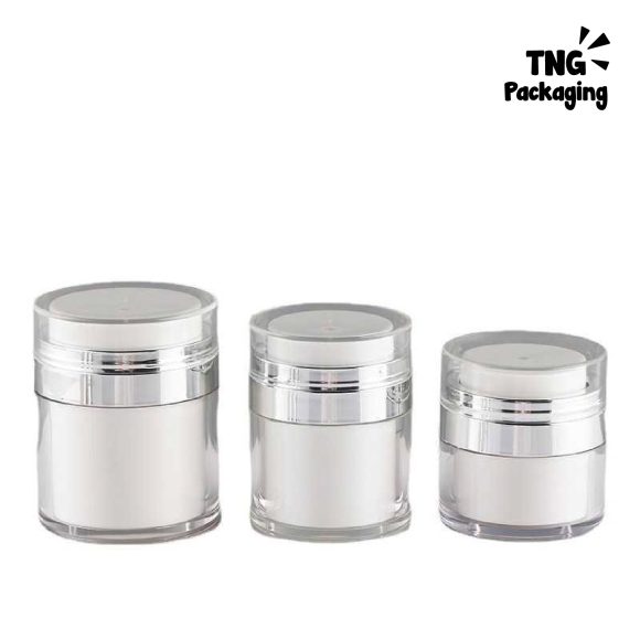 Pot Cream Airless - 30ml - TNG Packaging : Kemasan skincare, Wadah ...