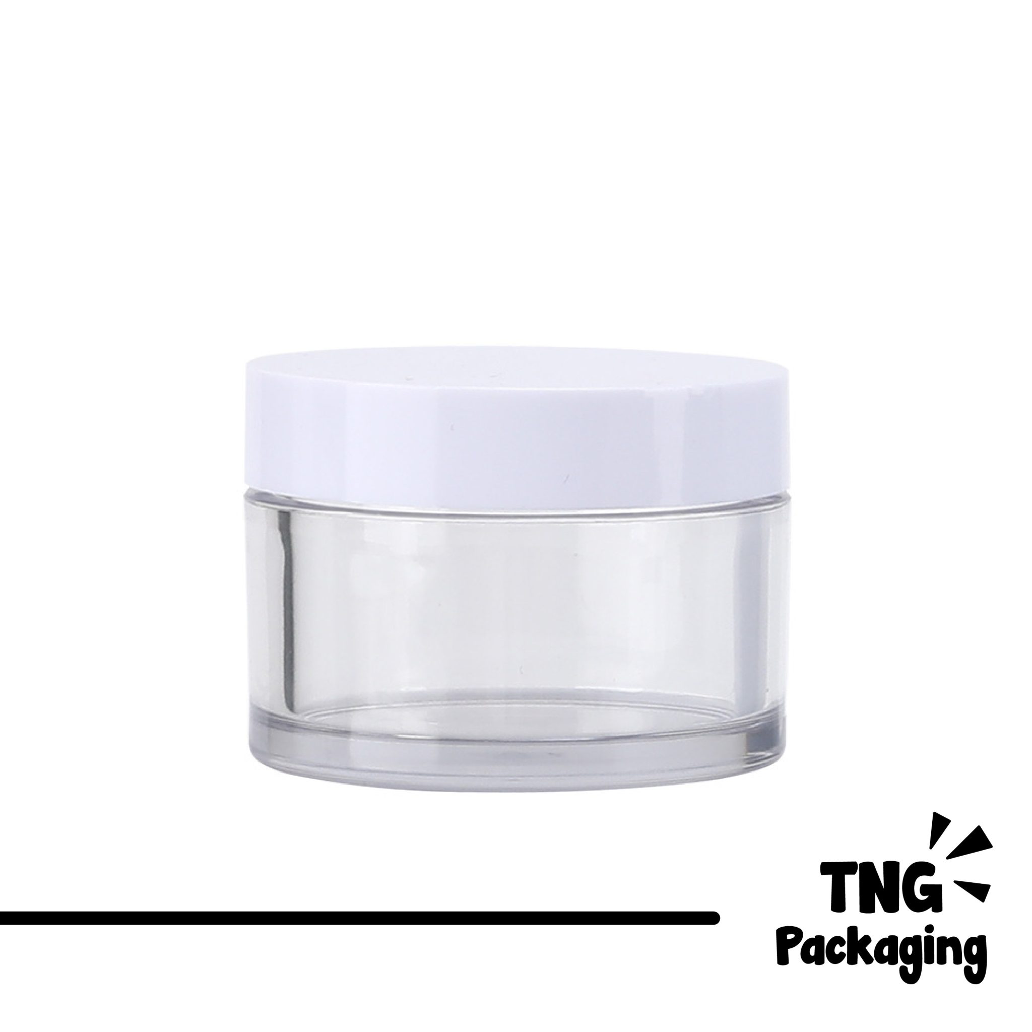 Pot Akrilik Bening - 50ml - TNG Packaging : Kemasan skincare, Wadah ...