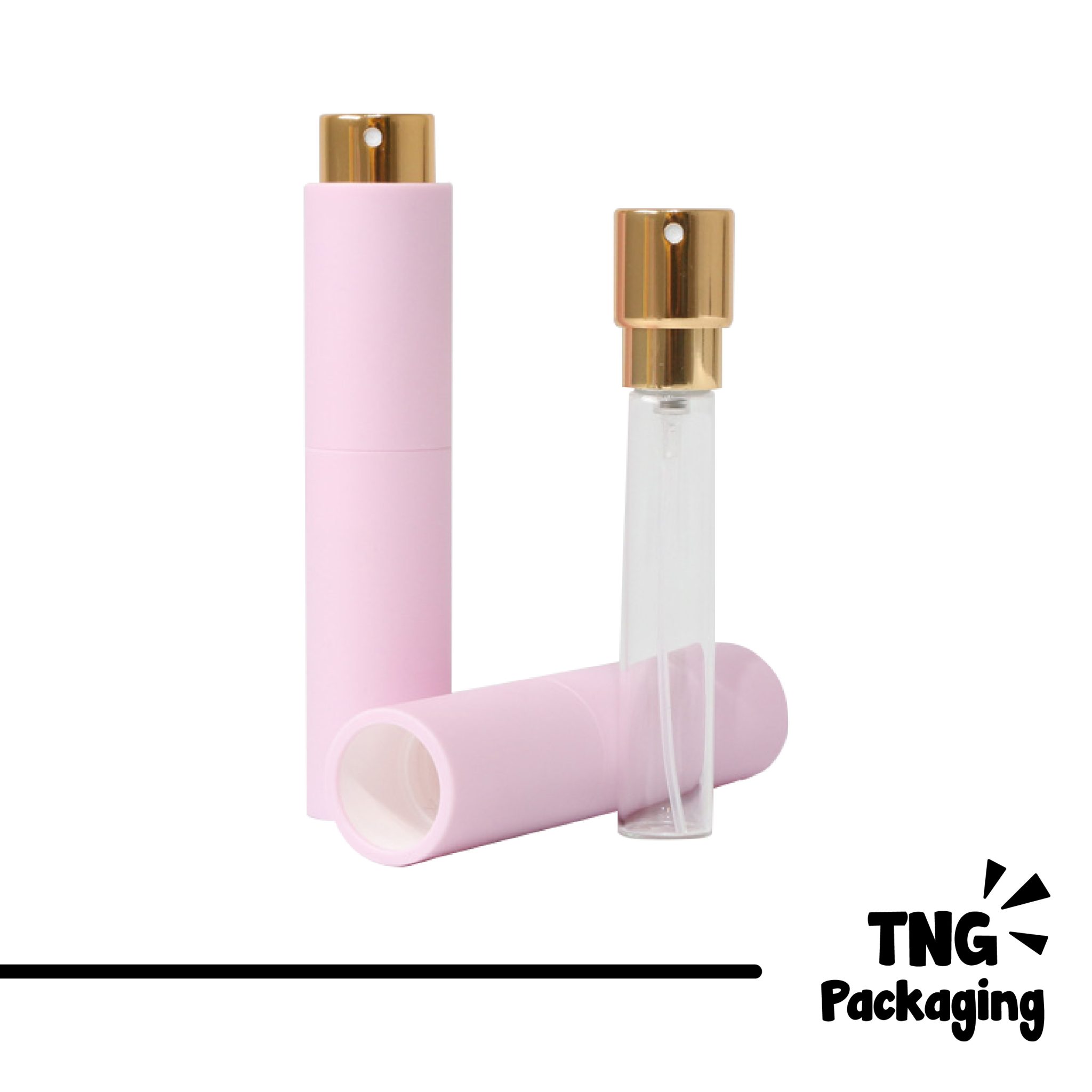Botol Twist & Spray Tutup Gold - 10ml - TNG Packaging : Kemasan ...