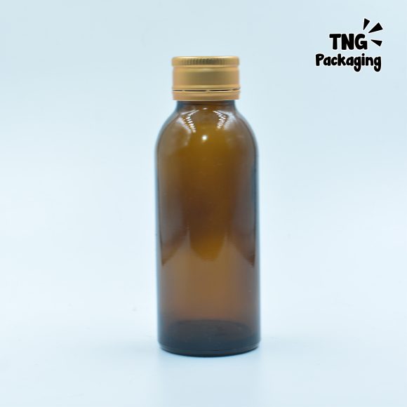 Botol Kaca Amber - 100ml - TNG Packaging : Kemasan skincare, Wadah ...