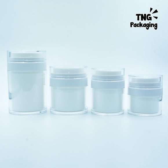 Pot Cream Airless Pump - 15ml 30ml 50ml 100ml - TNG Packaging : Kemasan ...