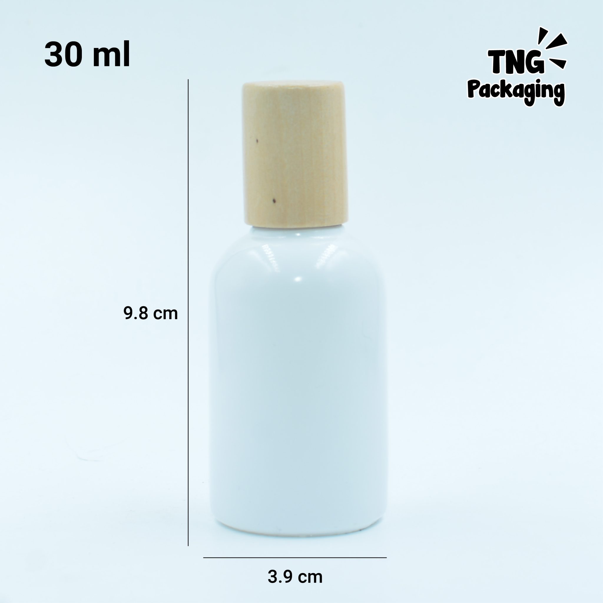 Botol Parfum Kaca Putih - 30 ml - TNG Packaging : Kemasan skincare ...