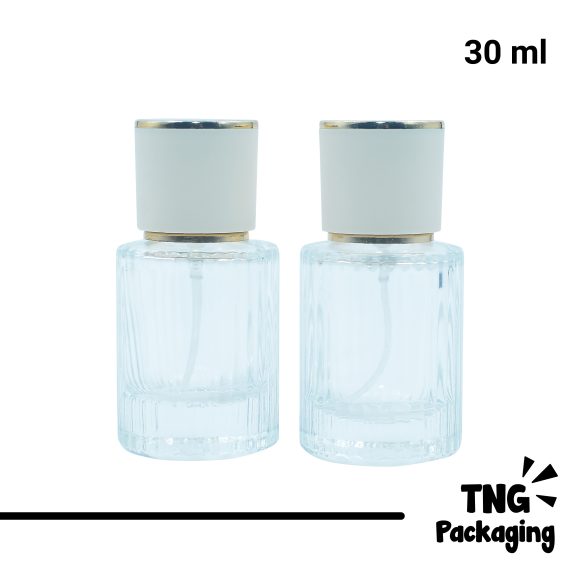 Botol Parfum Tutup Putih - 30 ml - TNG Packaging : Kemasan skincare ...