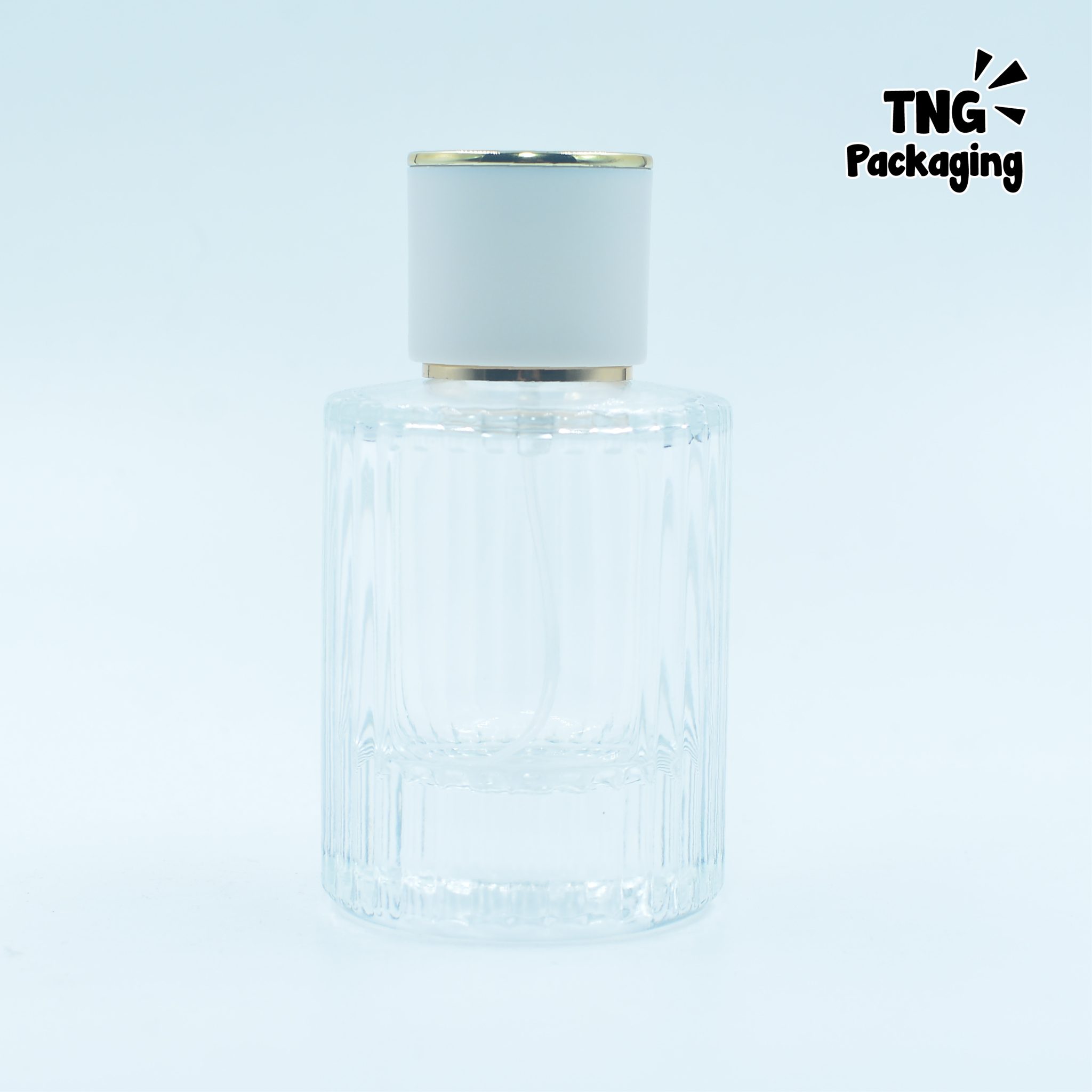Botol Parfum Tutup Putih - 50 ml - TNG Packaging : Kemasan skincare ...