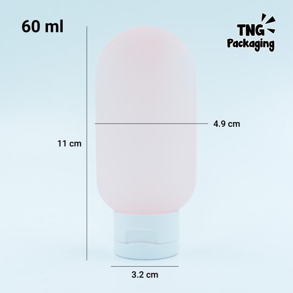 Botol Fliptop Pink - 60 ml - TNG Packaging : Kemasan skincare, Wadah ...