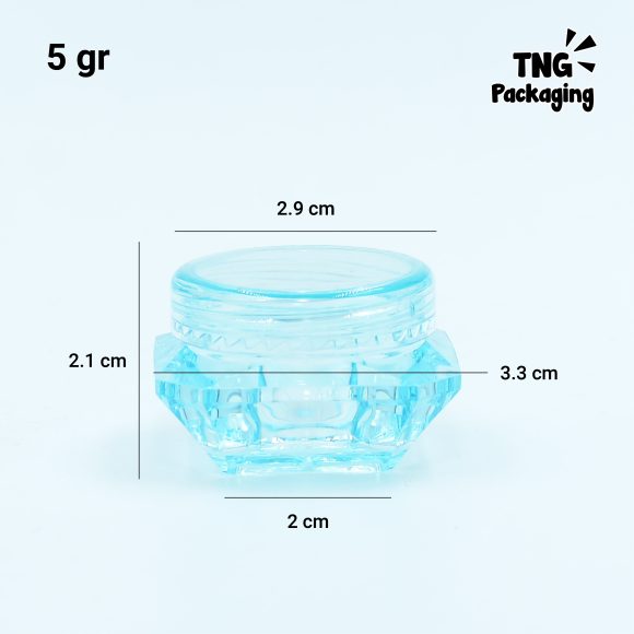 Pot Cream Acrylic Mini - 5 gr - TNG Packaging : Kemasan skincare, Wadah ...
