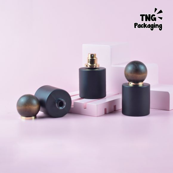 [PRESS] Botol Parfum Tabung Tutup Kayu - 30 ml - TNG Packaging ...