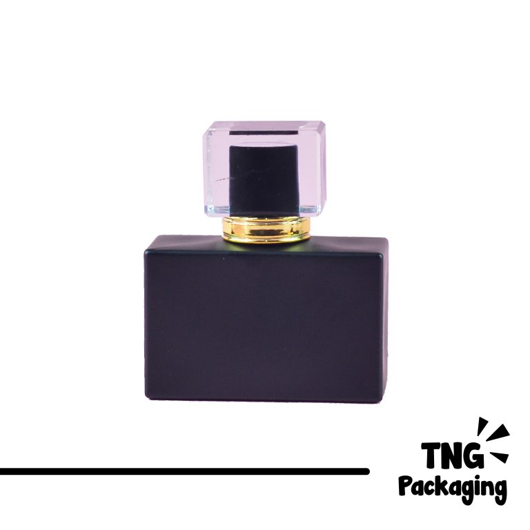 [SEMI PRESS] Botol Parfum Kotak Hitam Tutup Acrylic - 50 ml - TNG ...