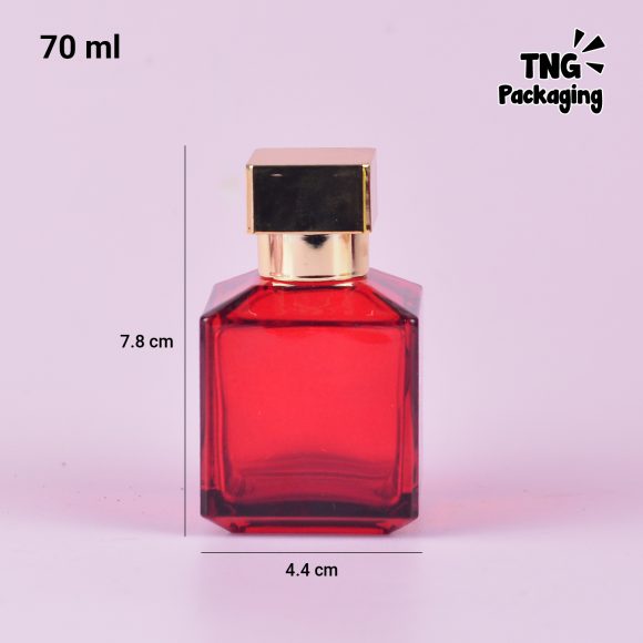 [SEMI PRESS] Botol Parfum Kotak Merah - 70 ml - TNG Packaging : Kemasan ...