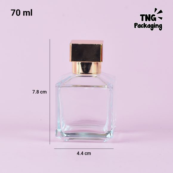 [SEMI PRESS] Botol Parfum Kotak Bening - 70 ml - TNG Packaging ...