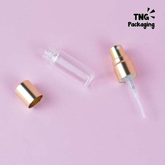 Botol Spray Mini Tutup Gold - 3 ml - TNG Packaging : Kemasan skincare ...