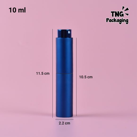 Botol Parfum Twist Aluminium - 10 ml - TNG Packaging : Kemasan skincare ...