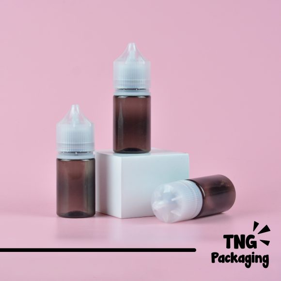 Botol Plastik Tetes Hitam - 30 ml - TNG Packaging : Kemasan skincare ...