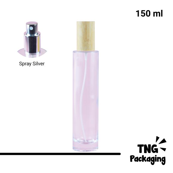 Botol Kaca Spray Silver - 150 ml - TNG Packaging : Kemasan skincare ...