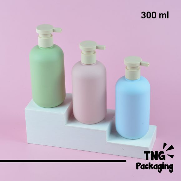 Botol Pump Plastik Pastel - 300 ml - TNG Packaging : Kemasan skincare ...