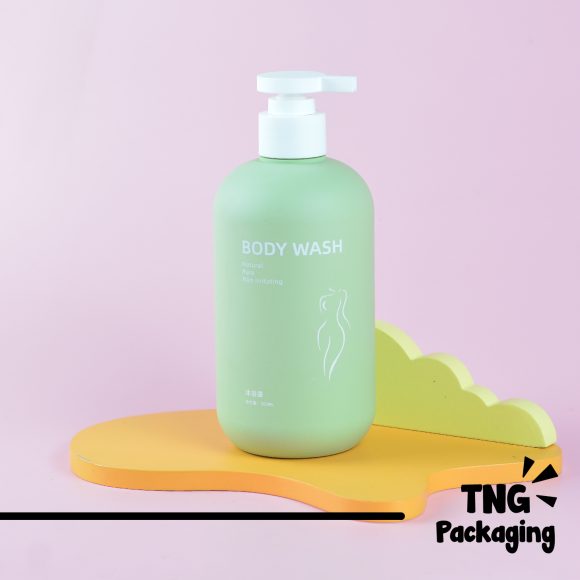 Botol Pump Hijau Body Wash - 500 ml - TNG Packaging : Kemasan skincare ...
